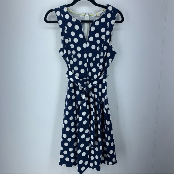 Boden | Dresses | Boden Womens Mischa Dress Sleeveless Fit And Flare ...